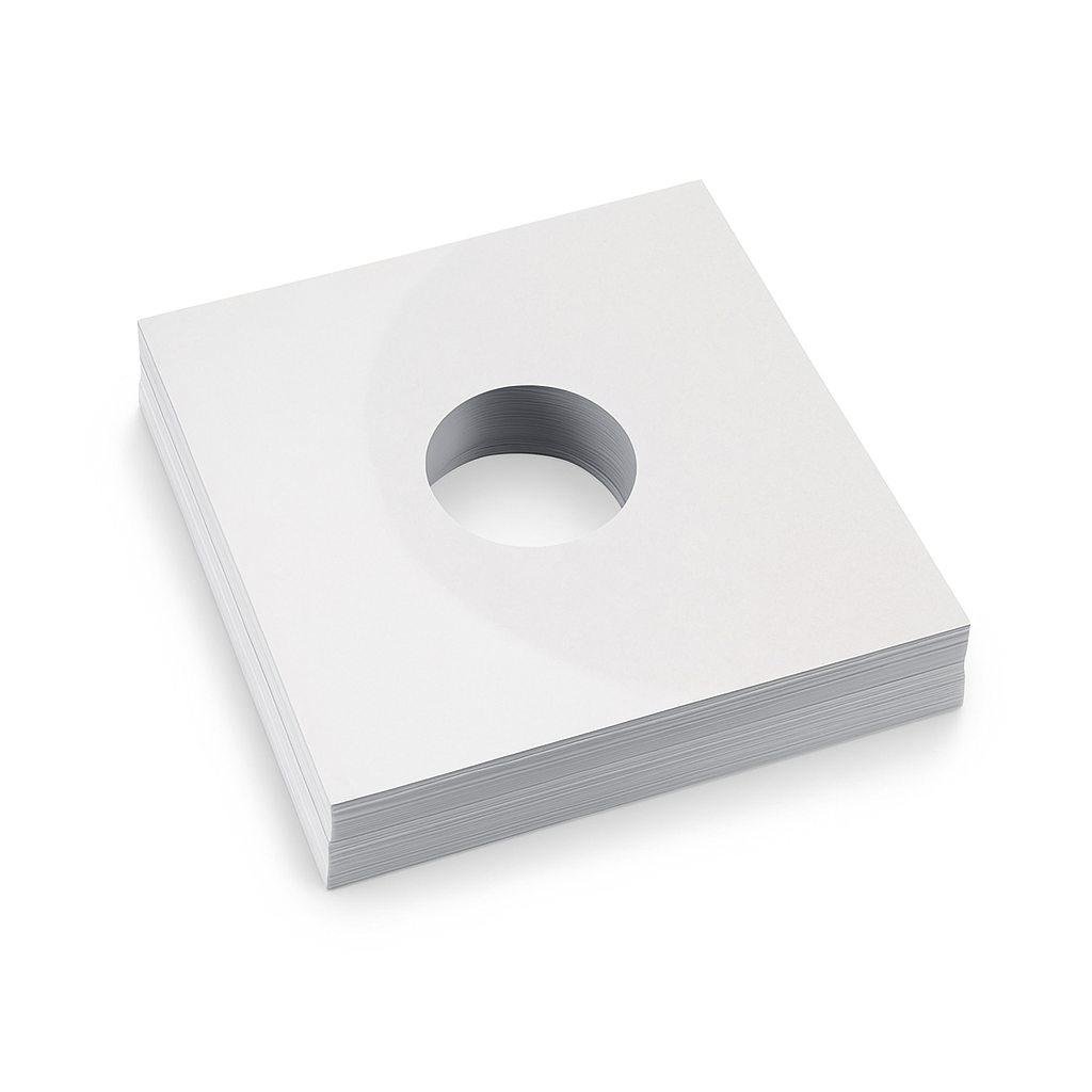 White Paper Vinyl Record Inner Sleeves 12-Inch LP Album – supplyhut.com
