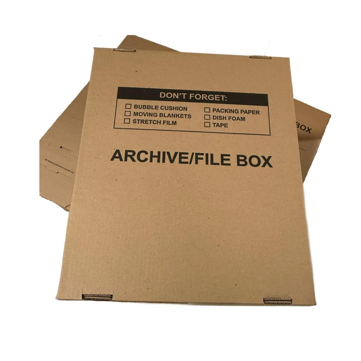 supplyhut 25 - Pack 18x15x14 Medium Standard File Storage Moving Box w ...