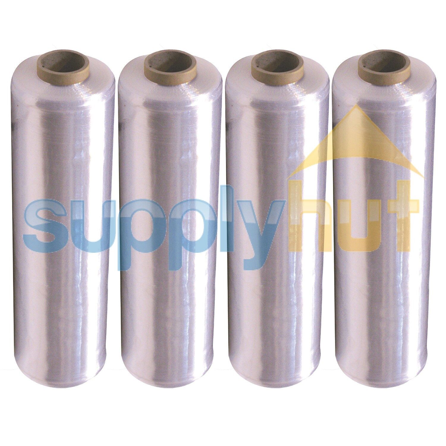 18" x 1500' 100 Gauge Pallet Wrap Stretch Film Hand Shrink Wrap – supplyhut.com