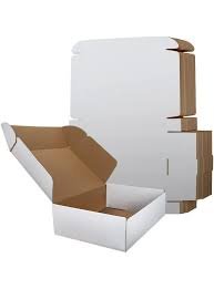 10x4x4 White Cardboard Paper Boxes Mailing Packing Shipping Box Carton ...