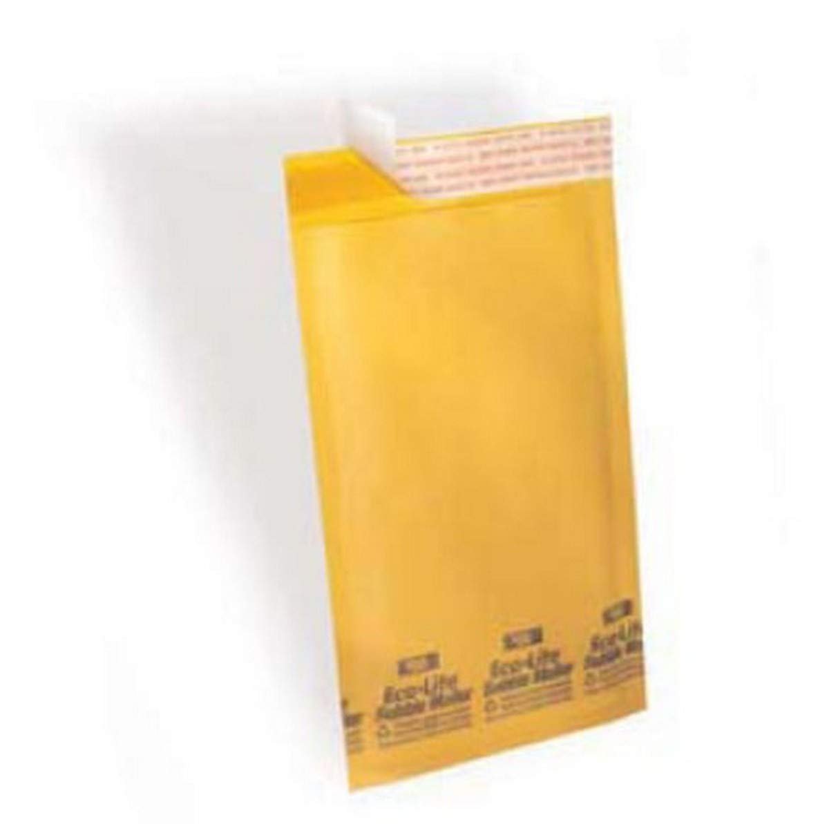 100 Polyair Eco-lite #1 ELSS1 Golden Kraft Self Seal Bubble Mailer 7 1 ...