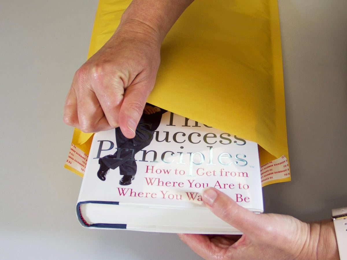 Polyair Eco-lite #5 ELSS5 Golden Kraft Self Seal Bubble Mailer, 10 1/2 ...