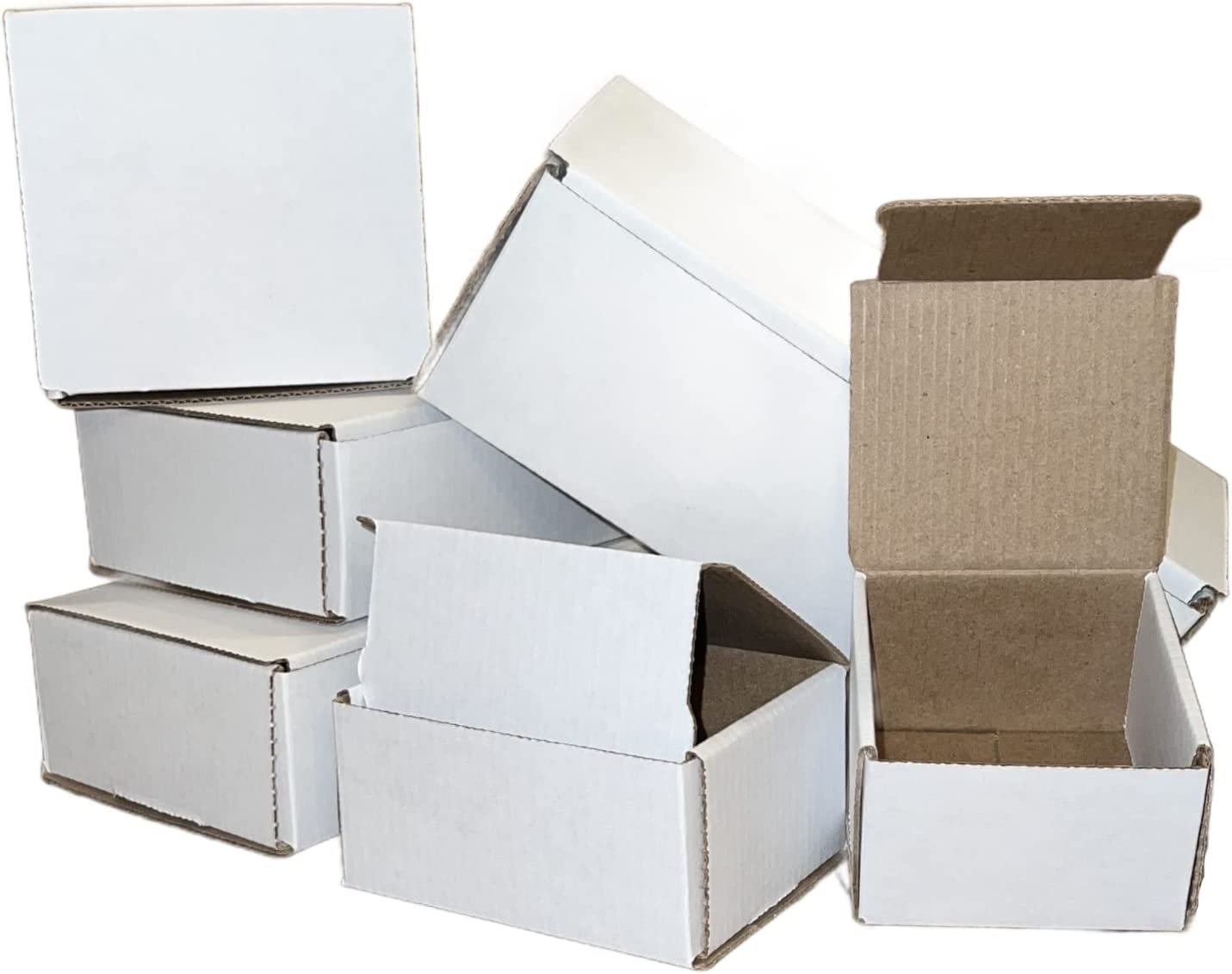 14x4x4 White Cardboard Paper Boxes Mailing Packing Shipping Box Carton ...